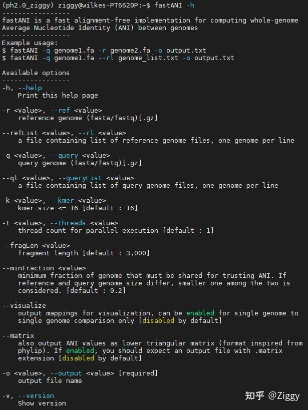 FastANI: 平均核苷酸一致性计算 - 知乎