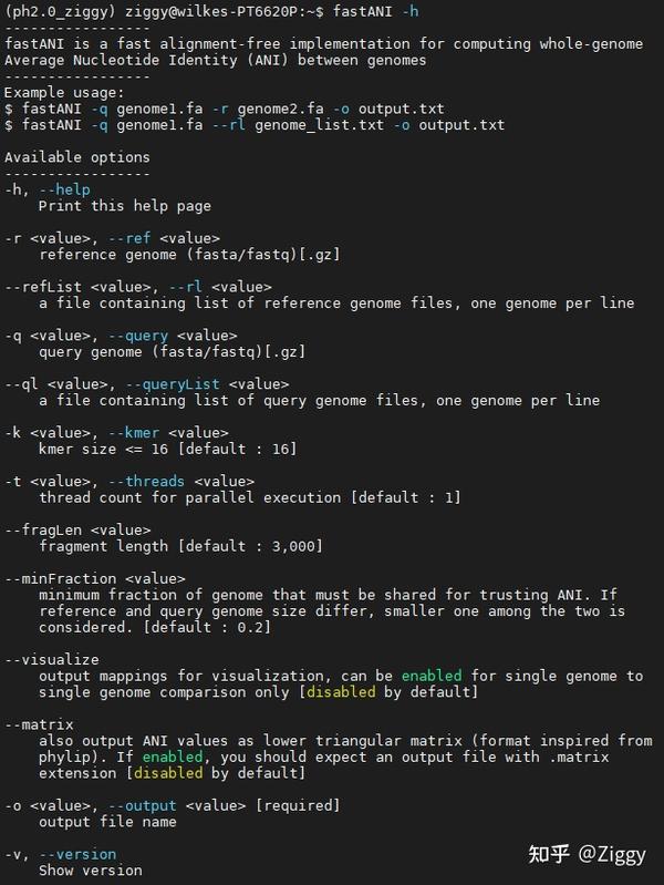 FastANI: 平均核苷酸一致性计算 - 知乎