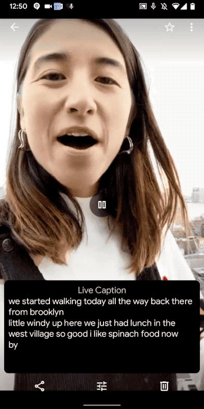 Google 推出的 Live Caption 功能，现已支持通话中的实时字幕了 - 知乎