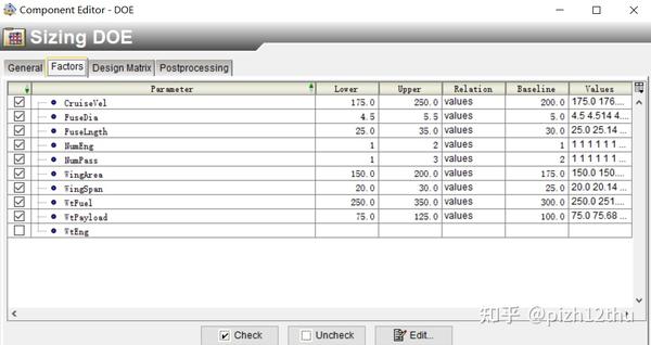 Isight参数优化中的DOE模块 - 知乎
