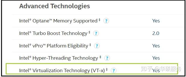 如何确认CPU是否支持Intel® 虚拟化(Virtualization)技术(VT-x)? - 知乎