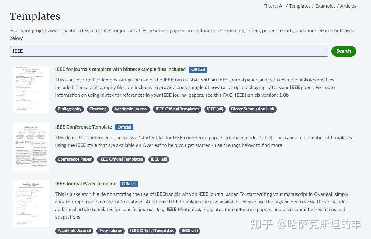 latex模板-overleaf下载模板-TexStudio - 知乎