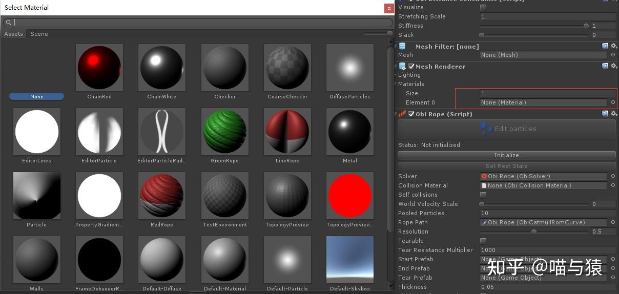 Unity Obi Rope的简单使用 - 知乎