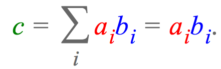 einsum满足你一切需要：深度学习中的爱因斯坦求和约定 - 知乎