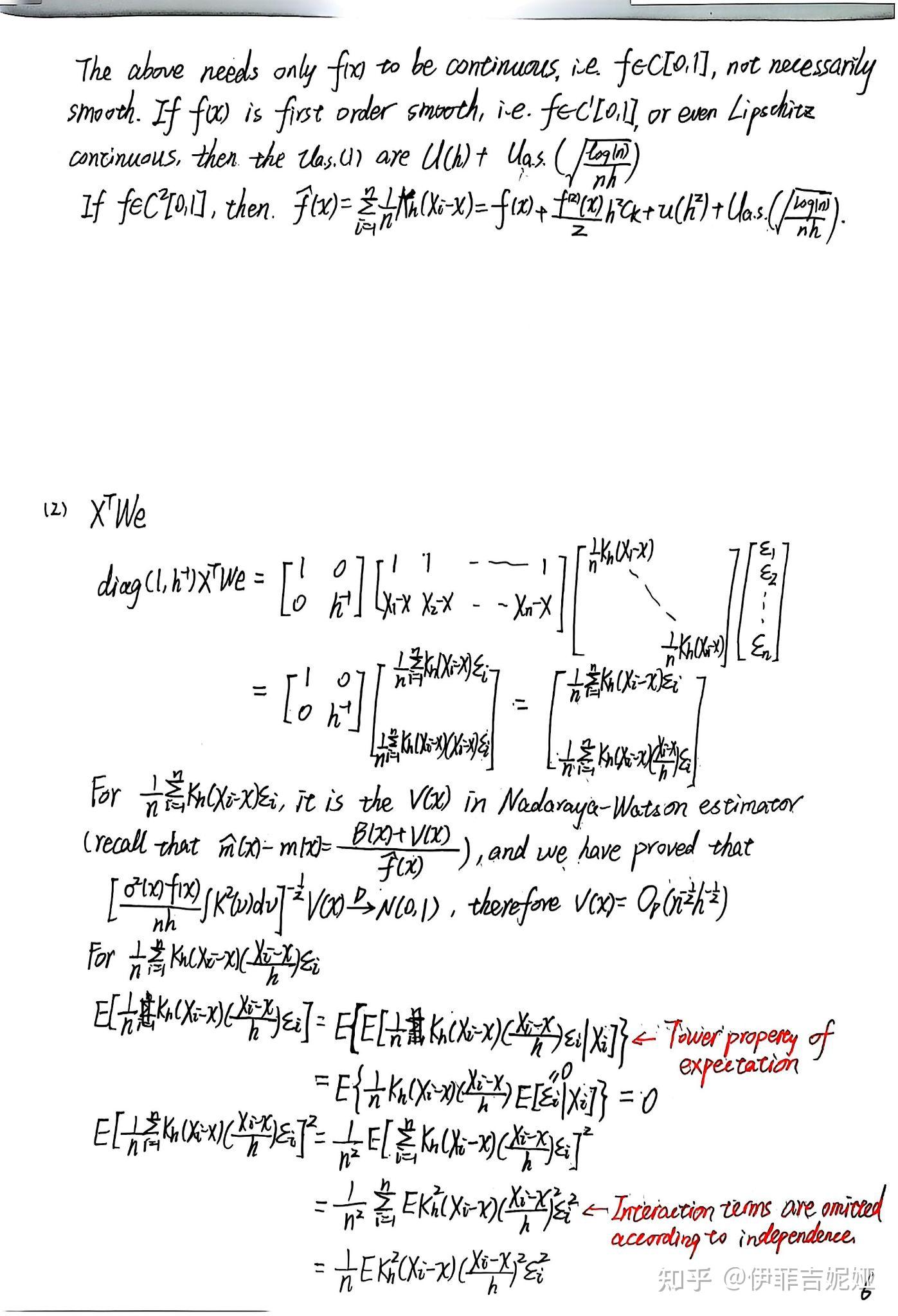 非参数统计基础第四章（Nonparametric Regression: Local Linear Estimator）复习笔记 - 知乎