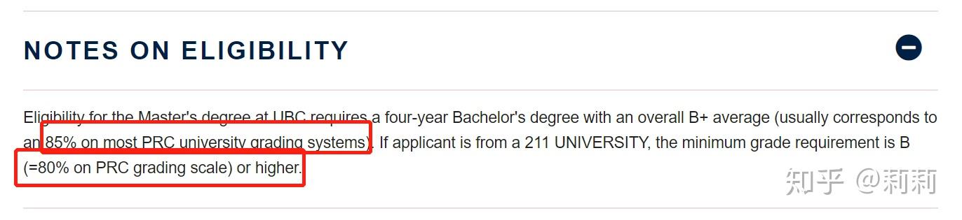 正确解读UBC硕士申请GPA要求的姿势 - 知乎