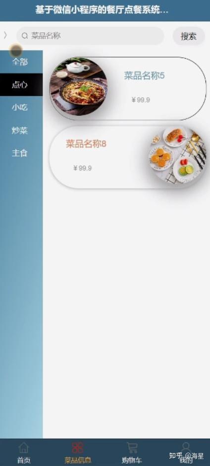 开题报告 Java计算机毕业设计基于微信小程序的餐厅点餐系统的设计与实现 附源码 知乎