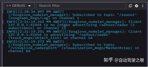自动驾驶可视化利器(二)--foxglove studio - 知乎