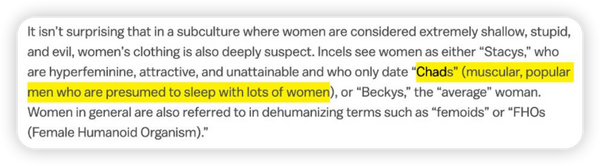 听力 | Chad系列短喜剧与美国Incel亚文化 - 知乎