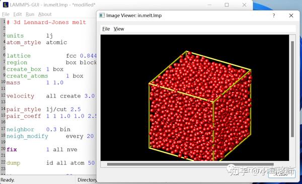 LAMMPS推出GUI界面，模拟从未如此简单 - 知乎