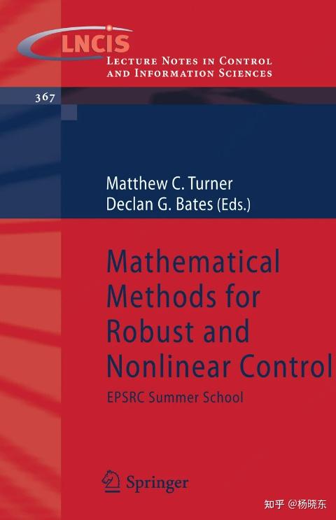 控制理论学习资料书单整理 - 知乎