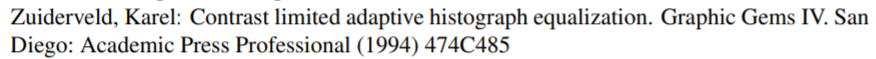 Image Enhancement - CLAHE - 知乎