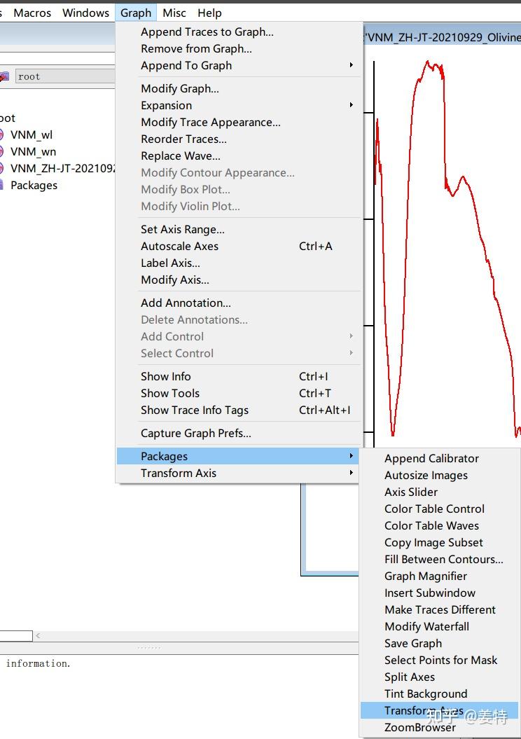 Igor实现同一wave上下不同坐标 - 知乎
