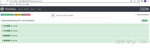 Docker部署Prometheus+dingtalk+alertmanager告警 - 知乎