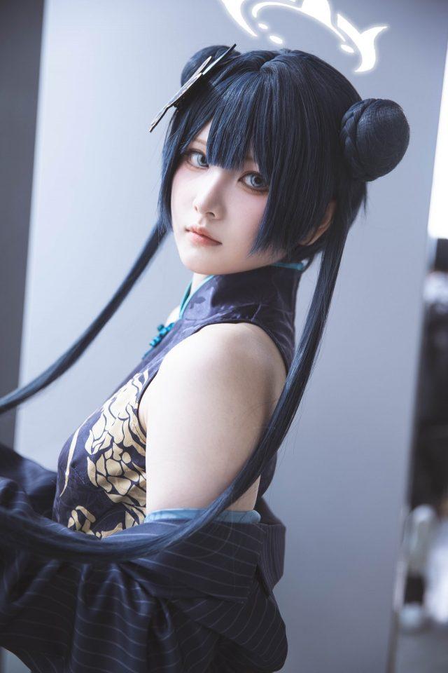 -屿鱼~《蔚蓝档案》妃咲~cosplay美图写真合集 - 知乎