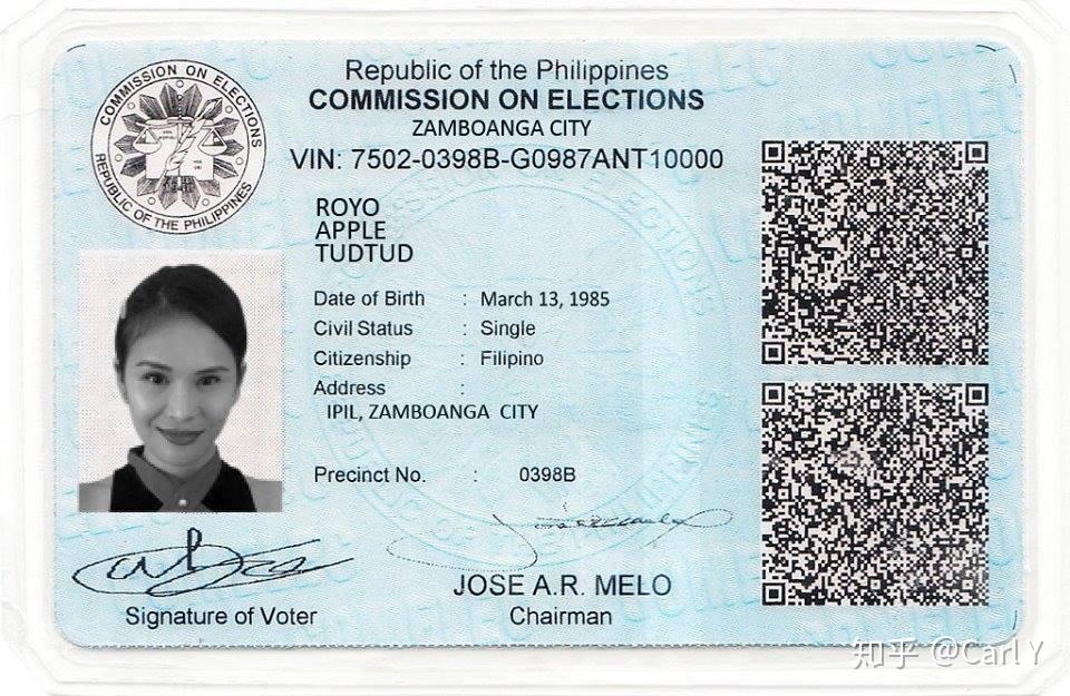 菲律宾各类身份证明文件详解 - 知乎