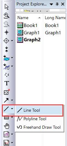 Origin入门教程（六）：怎么在Origin中画出倍儿直的线 - 知乎