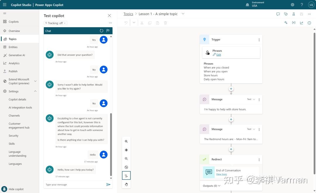 Copilot Studio : 了解预置的 Topic 会话主题 - 知乎