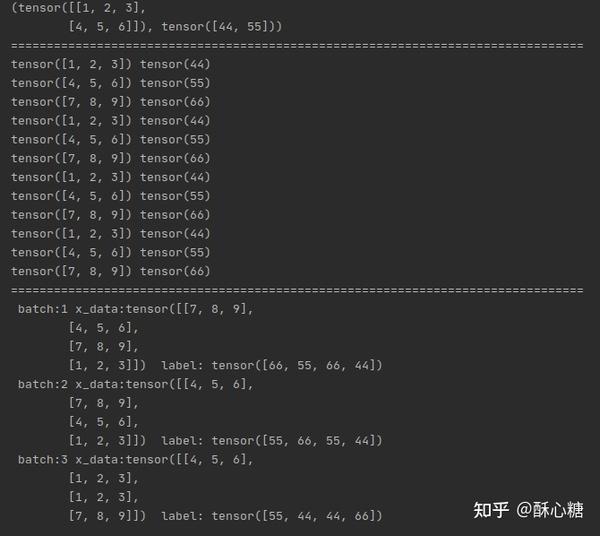 python之TensorDataset和DataLoader - 知乎