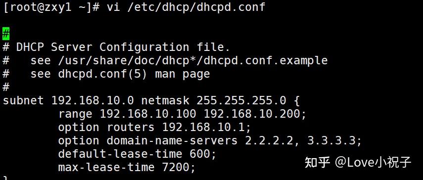 Linux下安装DHCP - 知乎