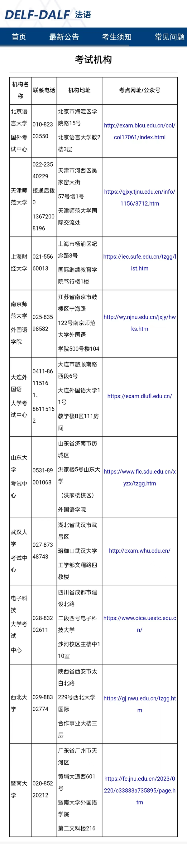 11月法语DELF-DALF考试报名通知 - 知乎