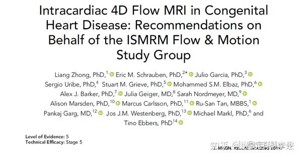 4D-Flow扫描数据采集：序列及参数 - 知乎