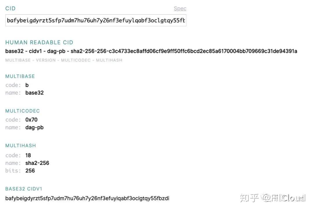 一个哈希，多个 CID 版本 - 知乎