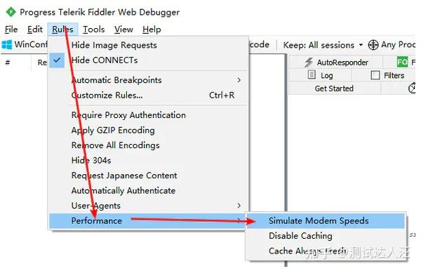 十三、Fiddler抓包工具详细教程— Fiddler进行弱网测试 - 知乎