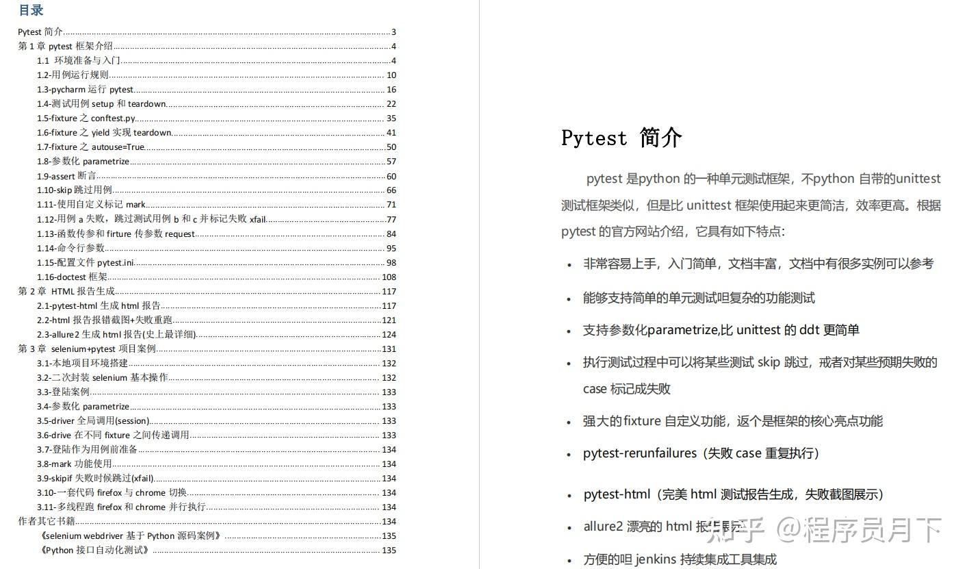 十分钟带你看懂——Python测试框架之pytest最全讲 - 知乎
