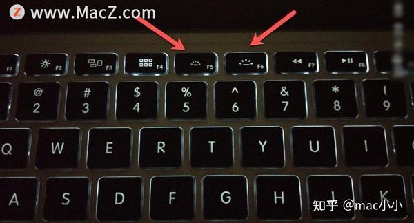MacBook键盘灯的开关及亮度调节方法 - 知乎