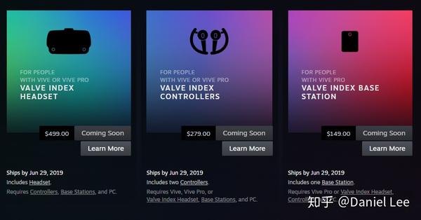 第二代Steam VR Valve Index 马上预定 - 知乎