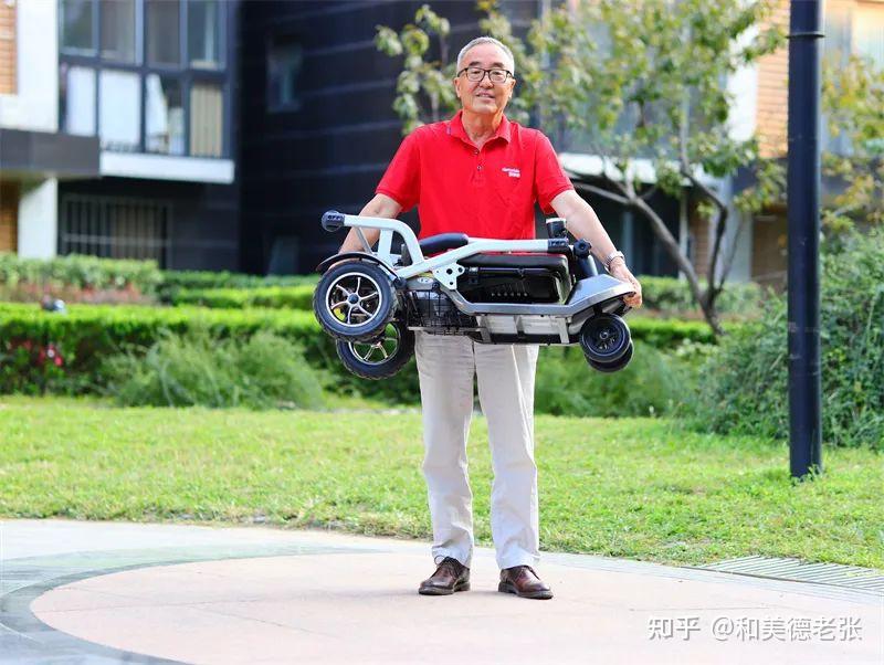 和美德F2D：超轻便携的可折叠代步车 仅17公斤 锂电池方便拆卸 - 知乎