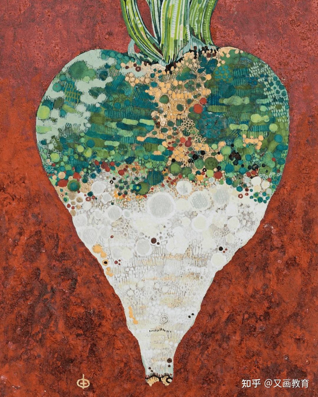 日本画家——栗原由子Yuko Kurihara作品欣赏 - 知乎