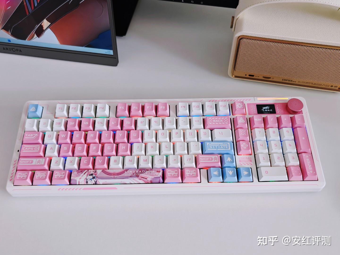 与原创IP同行，开启二次元之旅——凌豹K98PRO机械键盘 - 知乎