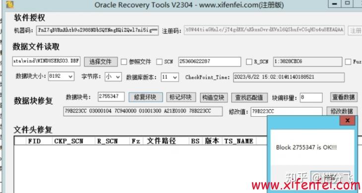 Oracle Recovery Tools恢复csc higher than block scn - 知乎