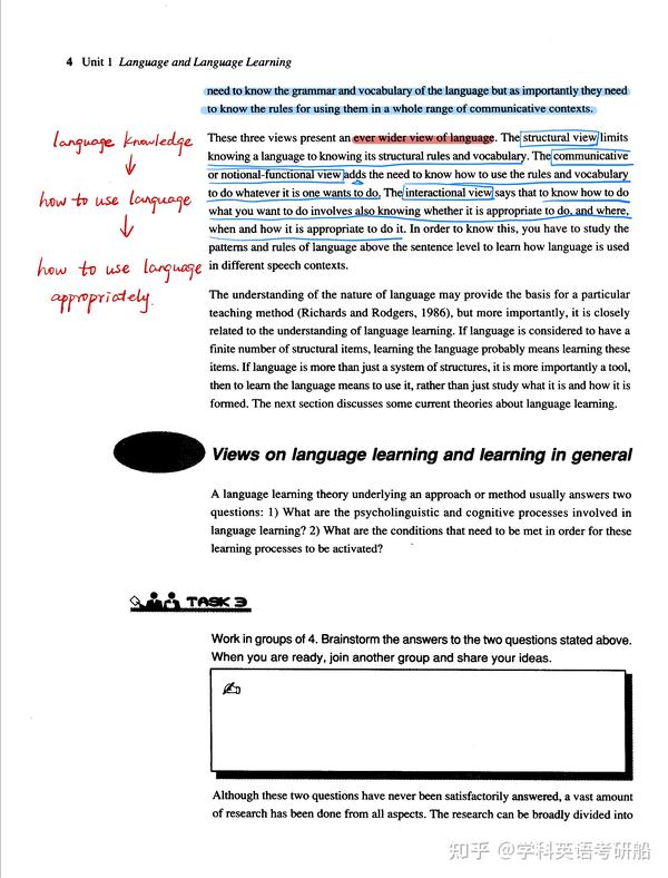 王蔷教学法的复习方法‖初识教学法+Unit 1 Language and Language Learning - 知乎