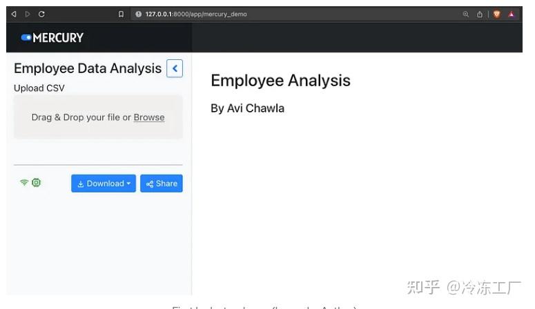 使用 Mercury 直接从 Jupyter 构建 Web 程序 - 知乎