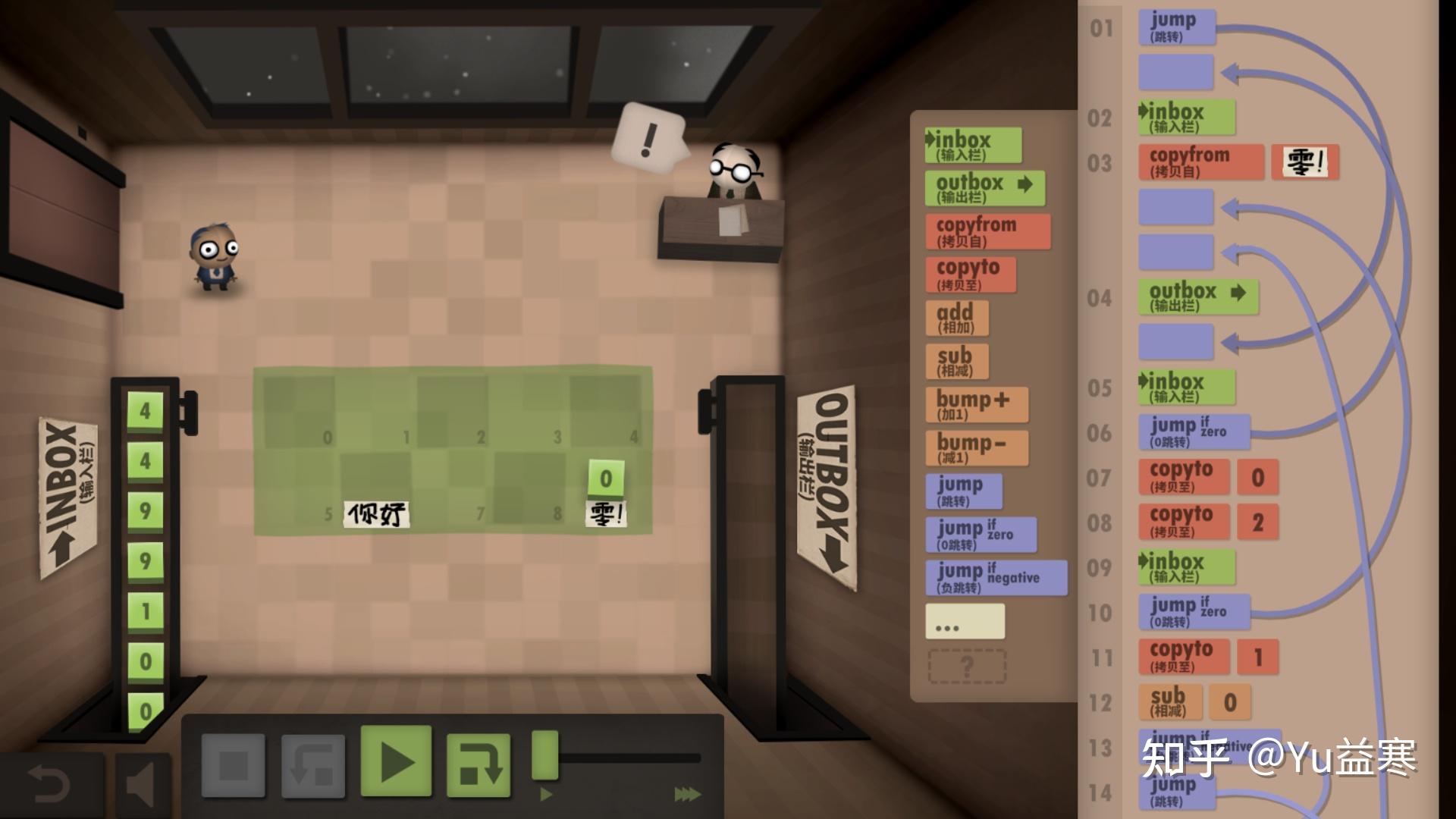 编程游戏《Human Resouce Machine（程序员升职记）》攻略（全部关卡） - 知乎