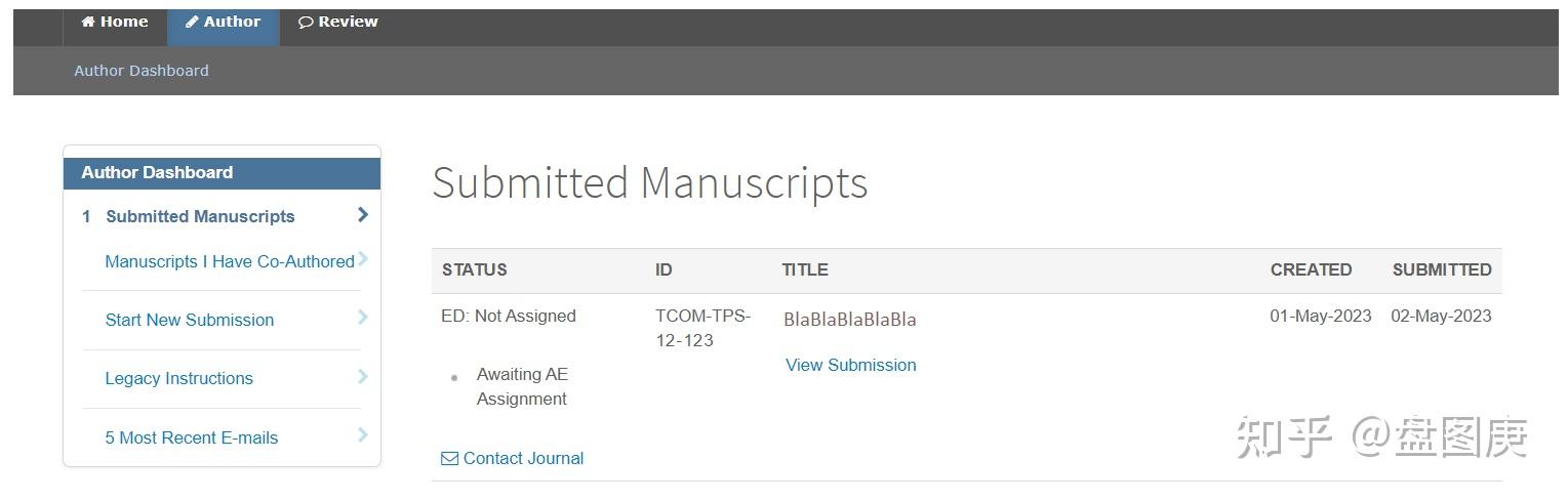 IEEE Transactions on Communications （IEEE TCOMM）投稿流程 - 知乎
