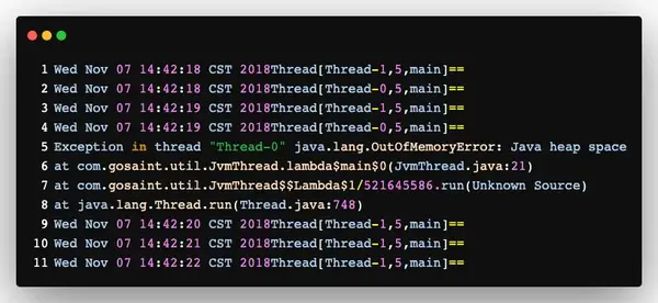 Jvm 堆内存溢出后，其他线程是否可继续工作？ 知乎 