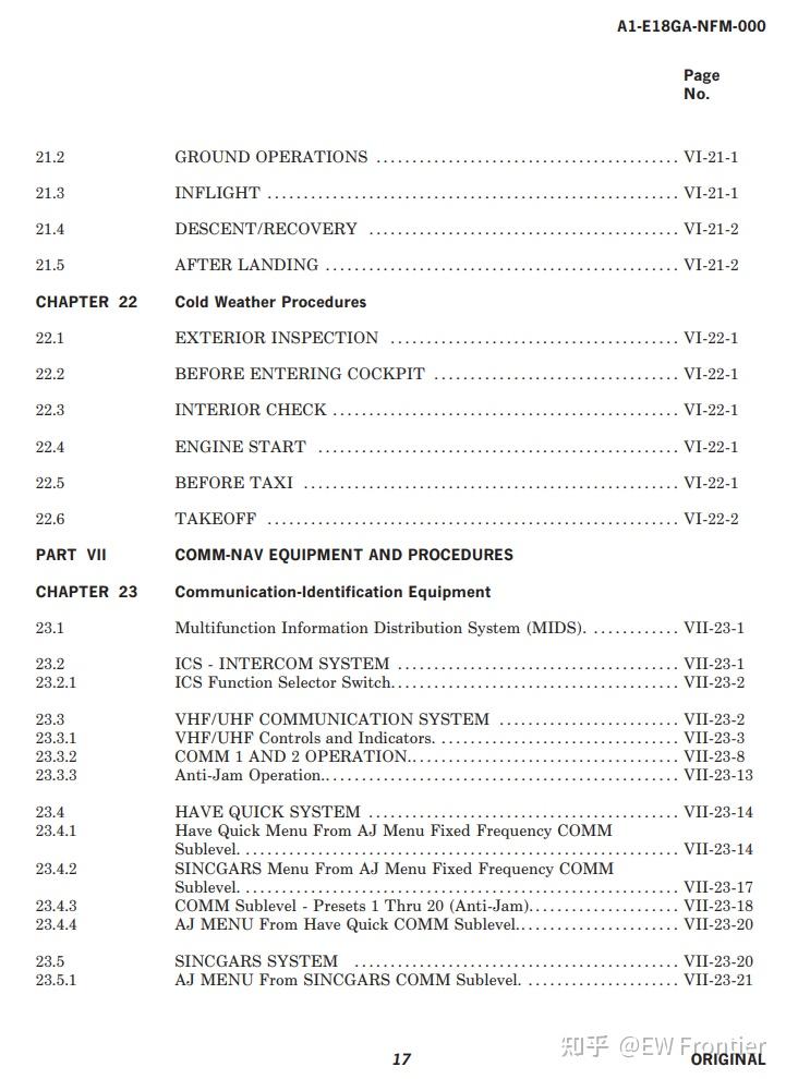 【资料推荐】EA 18G电子战飞机使用手册【共862页】 - 知乎