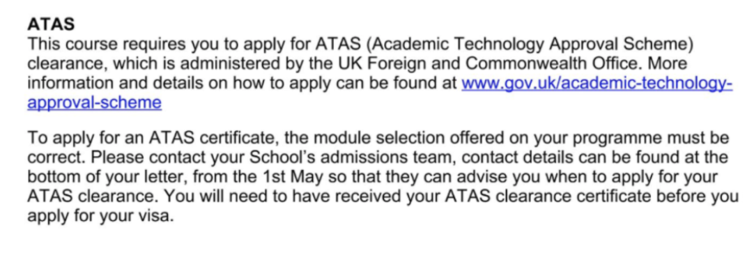 英国加强留学生敏感学科的ATAS审查，什么是ATAS? 哪些专业受到了限制？ - 知乎