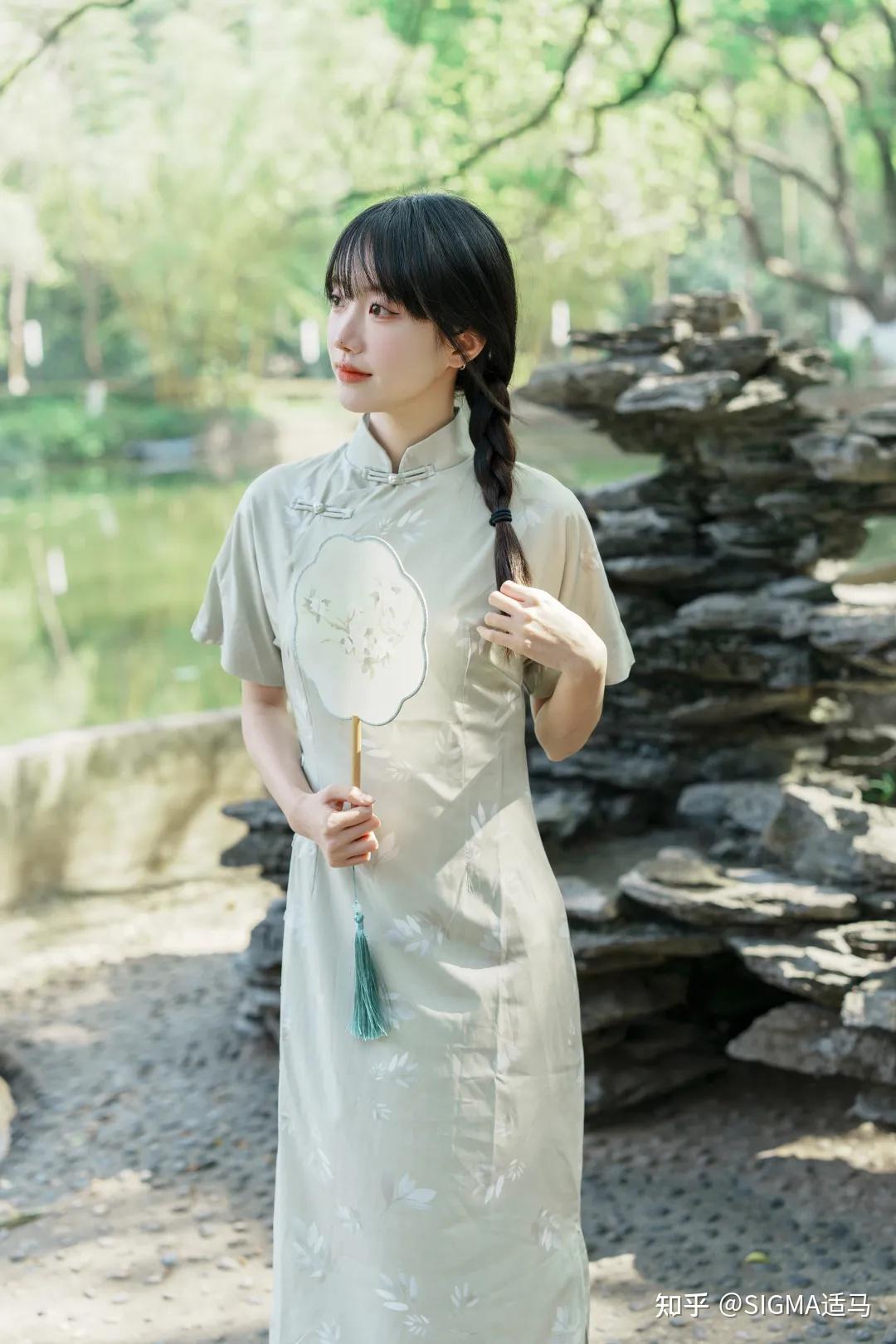 镜头丨50mm F1.4 DG DN雅致旗袍 述说江南夏日长 - 知乎