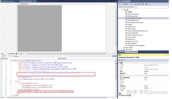 海康visionmaster-在WPF中使用Winform控件的方法 - 知乎