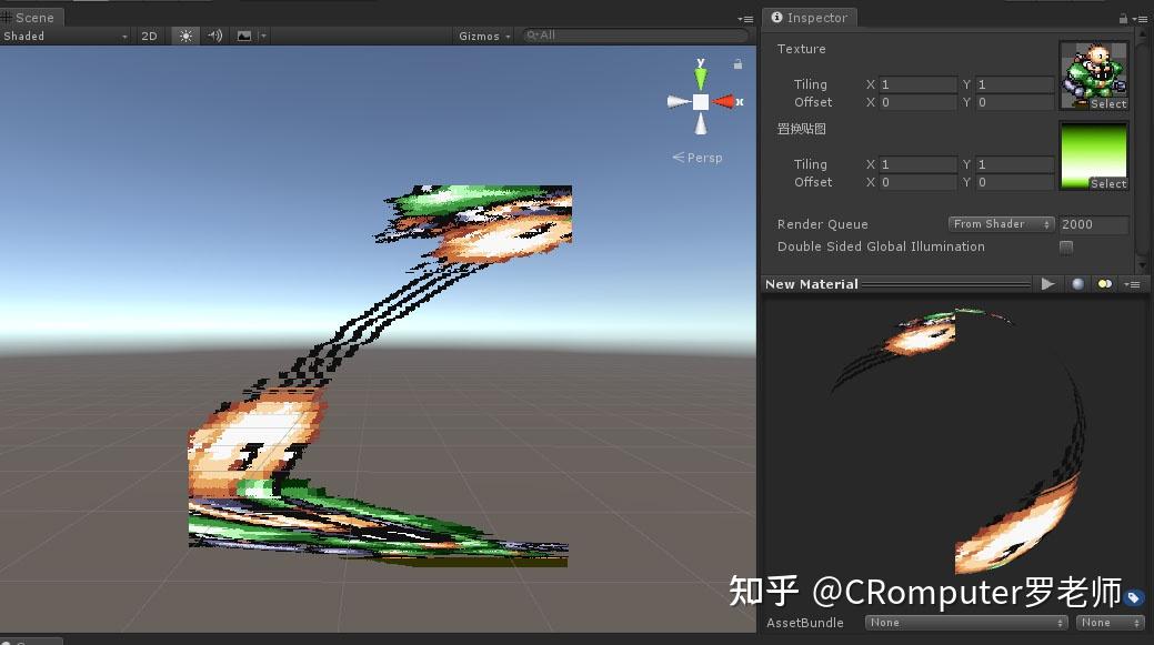 UnityShader 基础（11）-UV渐变-极坐标与噪波扭曲 - 知乎