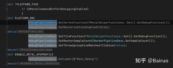 UE IOS Metal Command提交与Debug - 知乎
