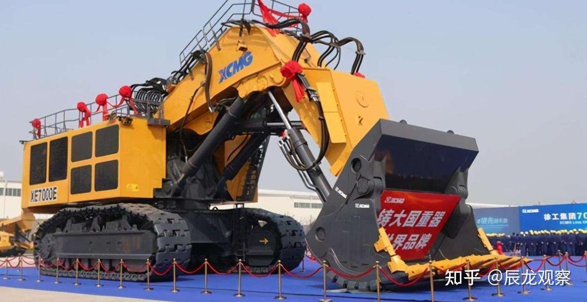 挖掘机中的巨无霸，“神州第一挖”有多强？一斗铲起50吨！ - 知乎