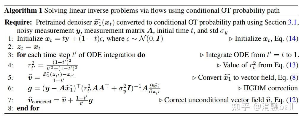 Training-free Linear Image Inverse Via Flows：把Flow matching用到逆问题中 - 知乎