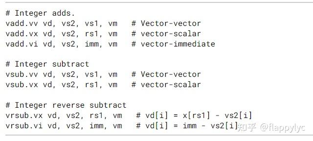 RISCV-V-1.0向量扩展指令集学习 - 知乎