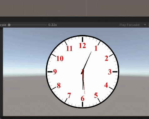 100个Unity完整小游戏系列(0)用Unity做一个时钟 - 知乎